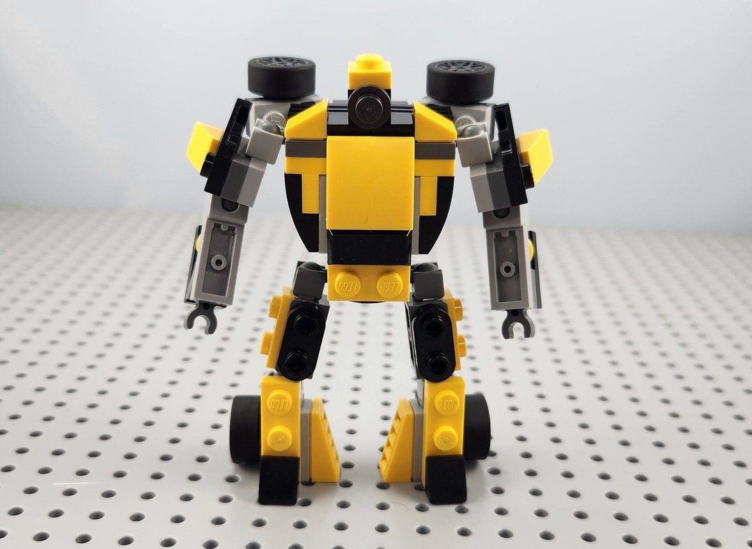 Lego Bumblebee Transformer MOC small Class - Etsy