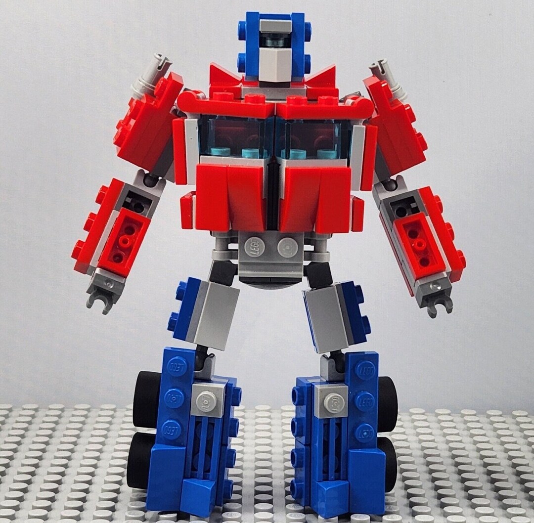 Lego Transformer Optimus Prime MOC clase pequeña - Etsy México