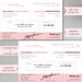 Pink Receipt Template, Boho Small Business, Proof of Purchase ...