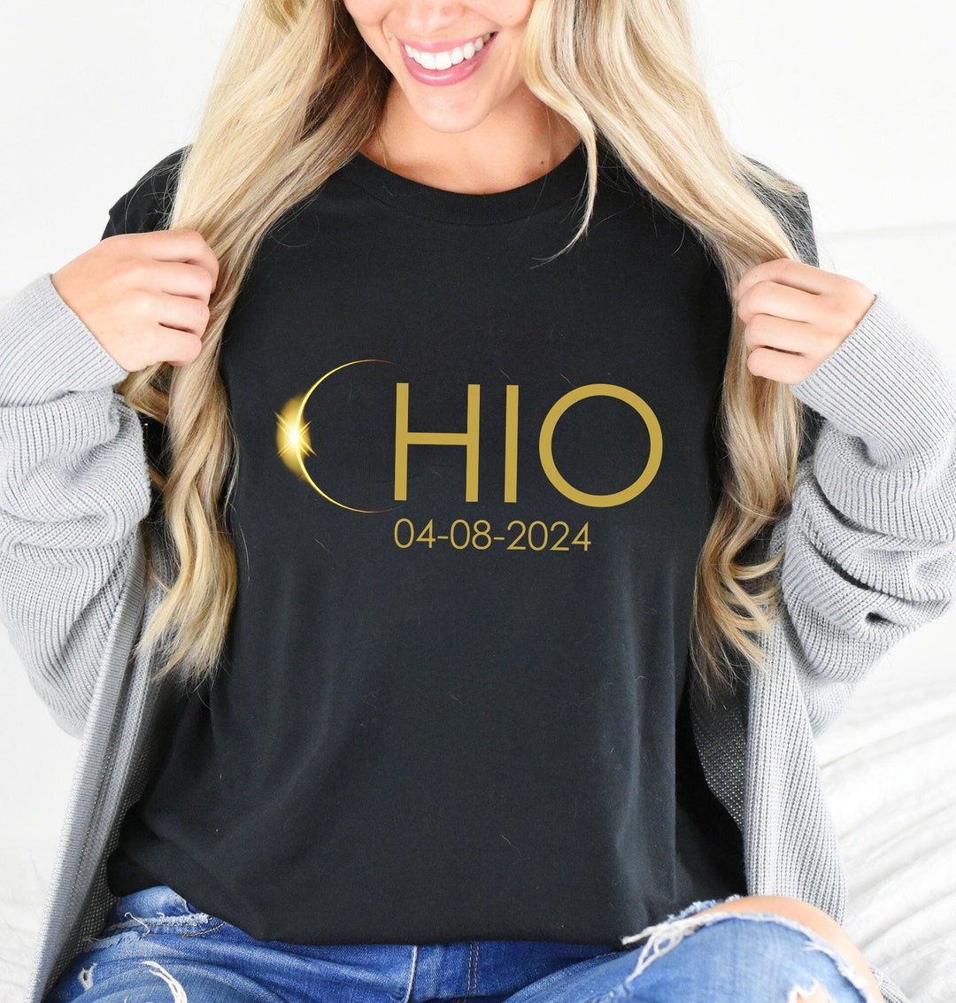 Solar Eclipse Ohio Shirt 2024, Gift for Eclipse Lover, Eclipse Event ...