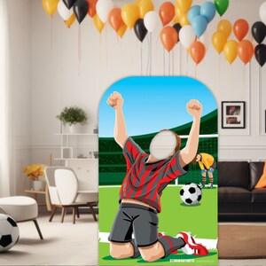Football Party Stand in Cardboard Cutouts - Pose for Photos Great for ...