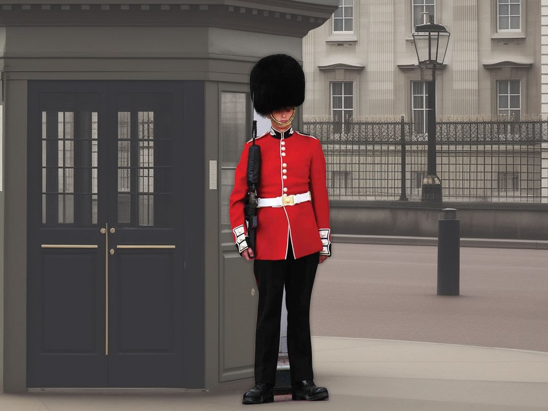 Royal Guardsman Cardboard Cutout - Buckingham Palace Guard - Perfect ...