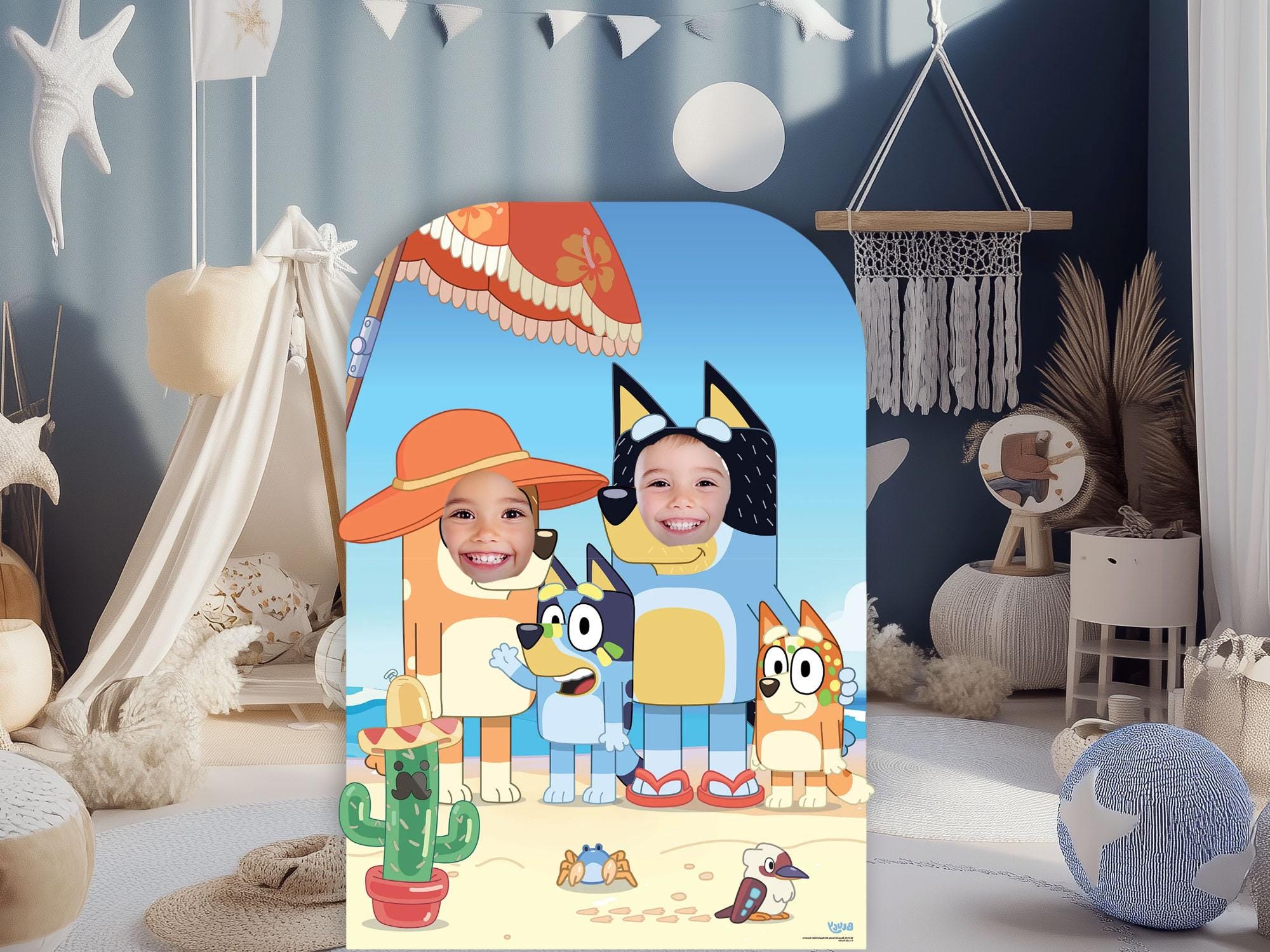 Bluey Stand-in Cardboard Cutouts Official Licensed Standees Decorations ...