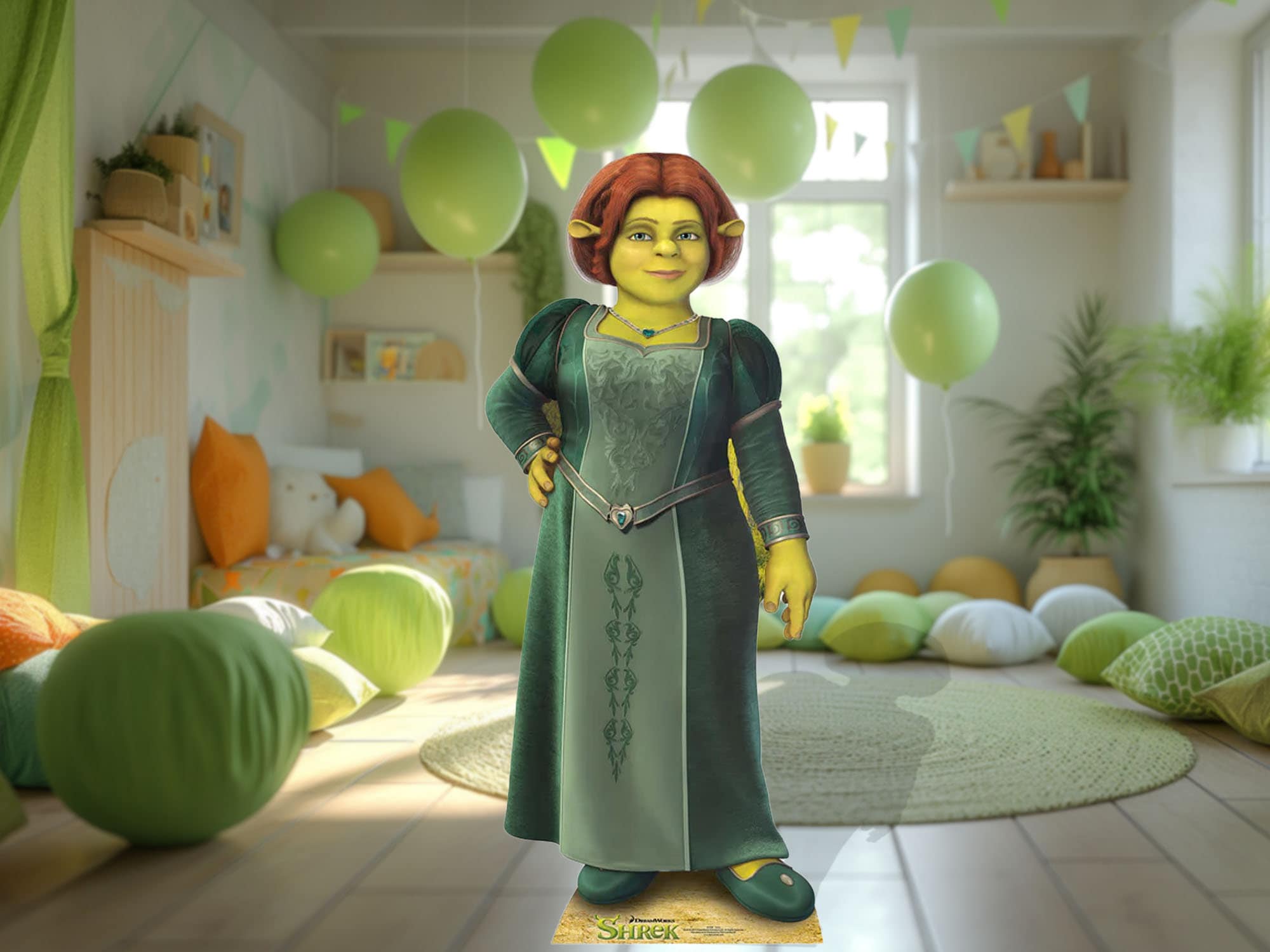 Shrek Cardboard Cutouts Official Standees Decorations Party Props ...