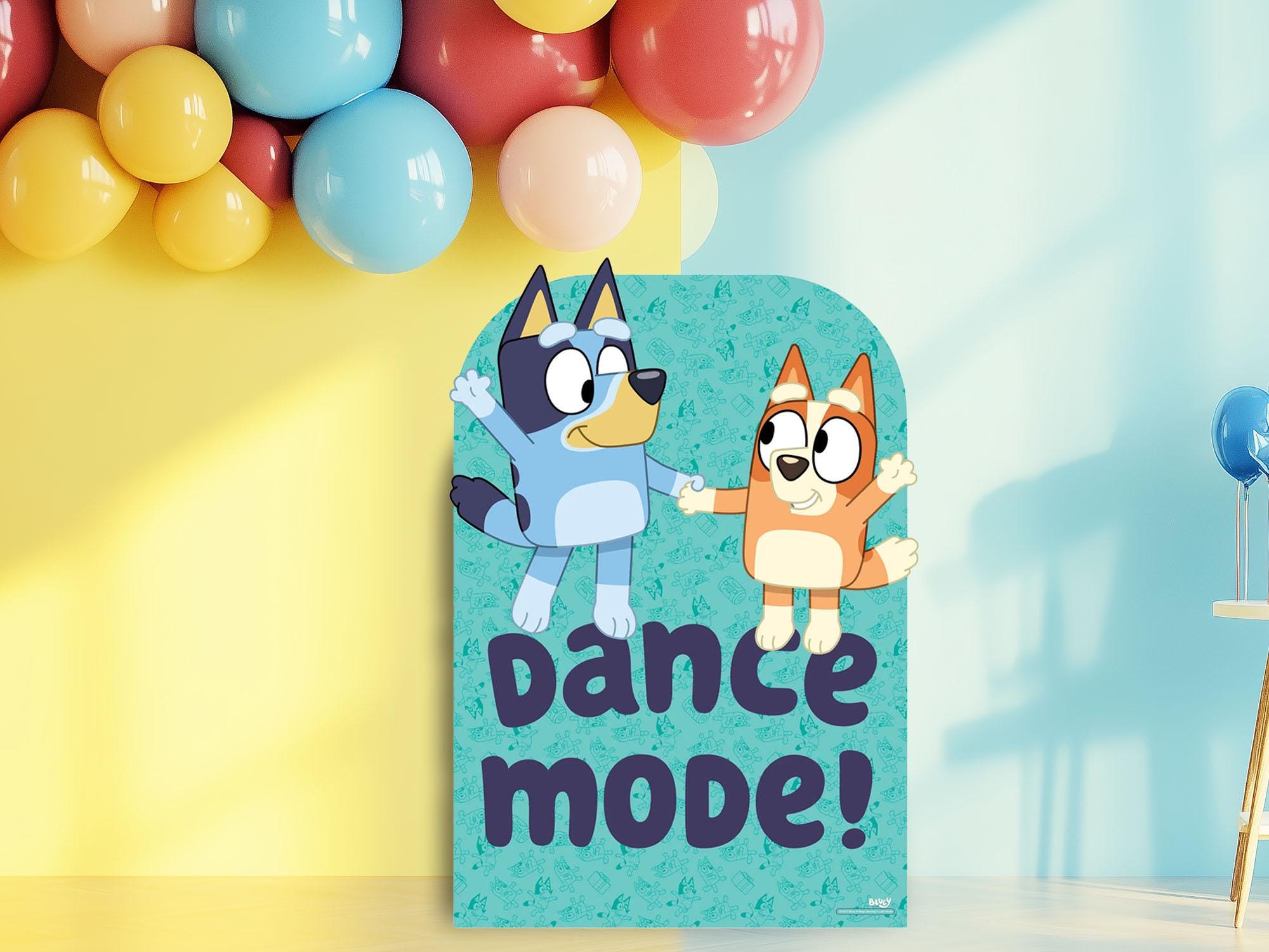 Bluey Party Backdrop Cardboard Cutouts Official Licensed Standees ...