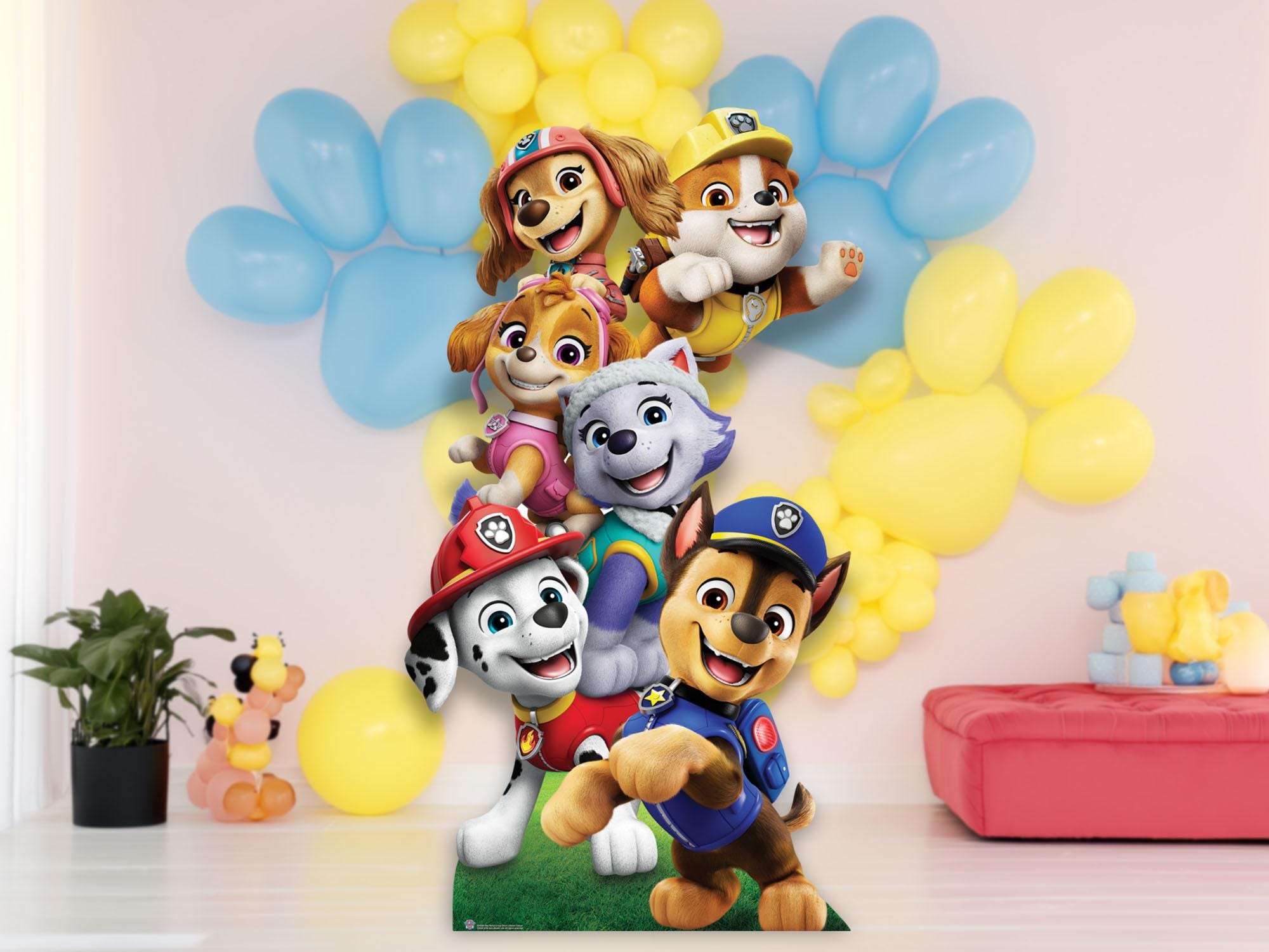 Paw Patrol Cardboard Cutouts Official Licensed Standees Decorations ...