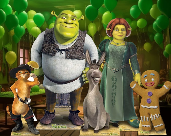 Editable Shrek Birthday Invitation, Shrek Party Invite, Digital ...