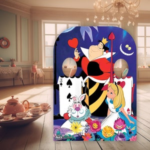 Alice in Wonderland Cardboard Cutouts Official Standees Decorations ...