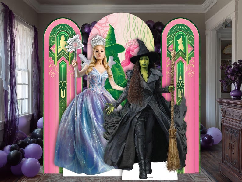 Wicked for Good Cardboard Cutouts Official Licensed Standees Party ...