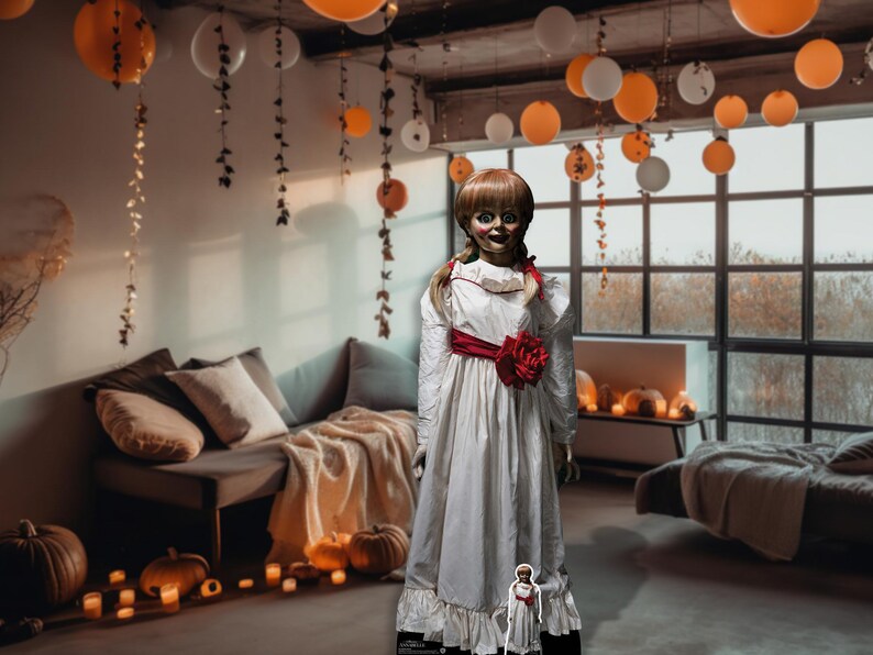 Annabelle Lifesize Cardboard Cutout Haunted Doll the Conjuring Scary ...