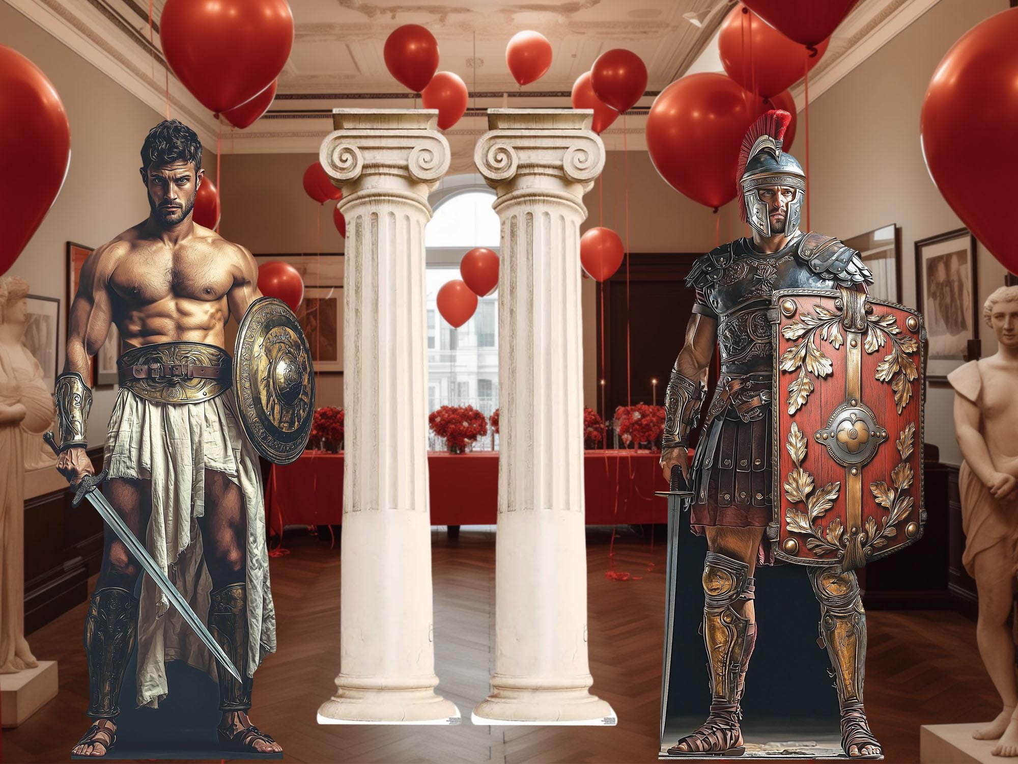 Ancient Rome / Roman Themed Cardboard Cutout Decorations - Gladiator ...
