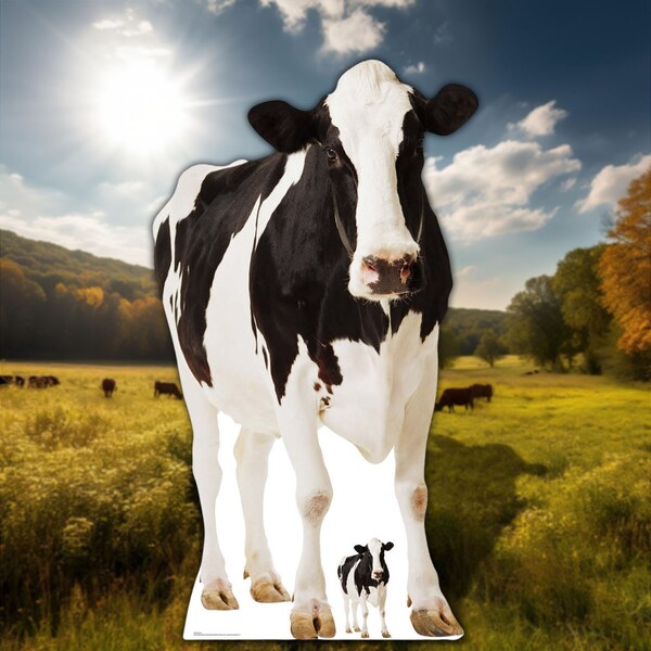 Cardboard Cow - Etsy