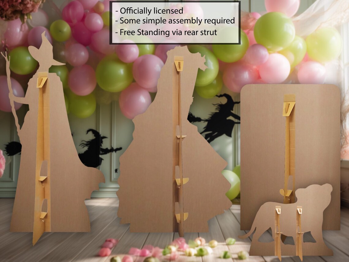 Wicked Cardboard Cutouts Official Licensed Standees Decorations Party ...