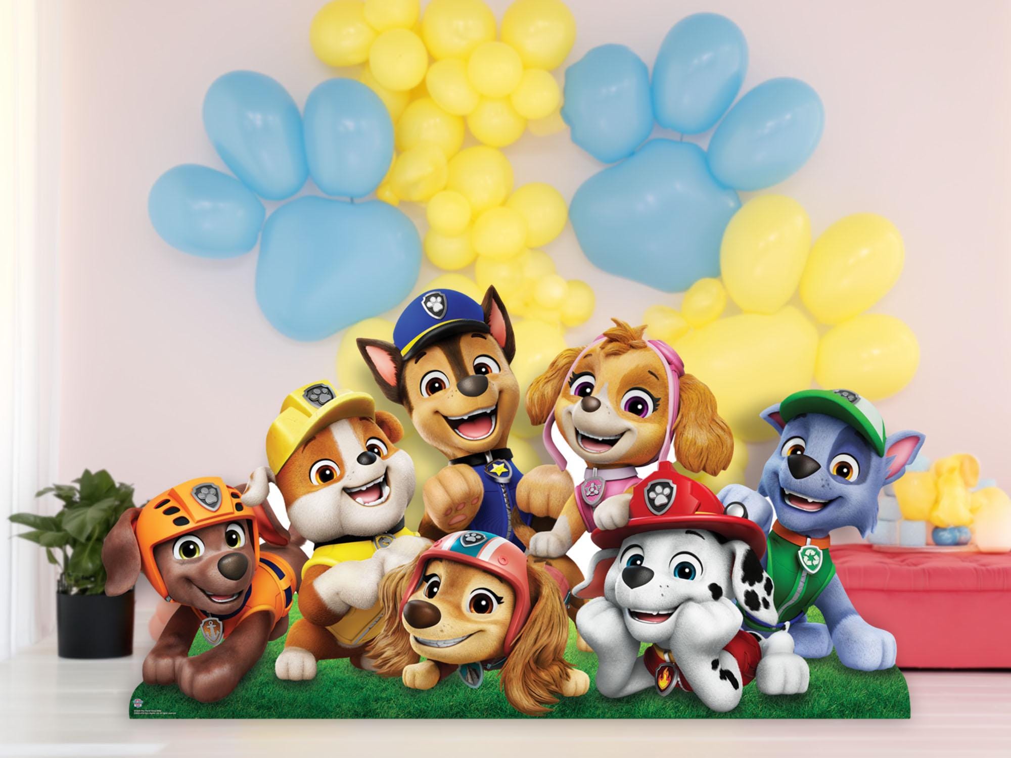 Paw Patrol Cardboard Cutouts Official Licensed Standees Decorations ...