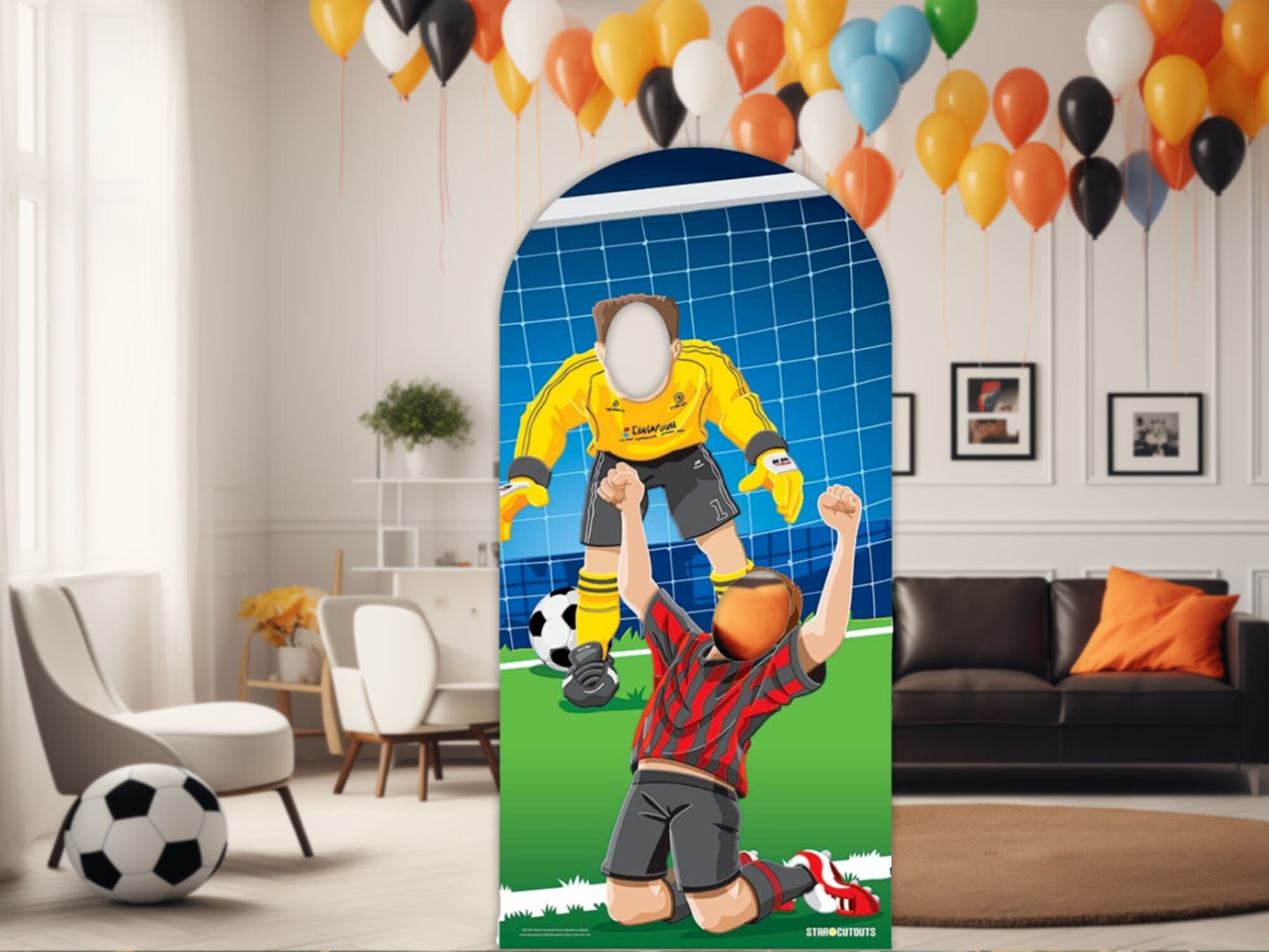 Football Party Stand in Cardboard Cutouts - Pose for Photos Great for ...