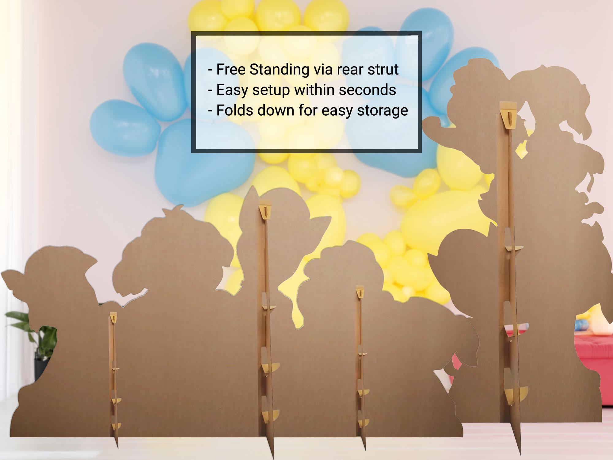 Paw Patrol Cardboard Cutouts Official Licensed Standees Decorations ...