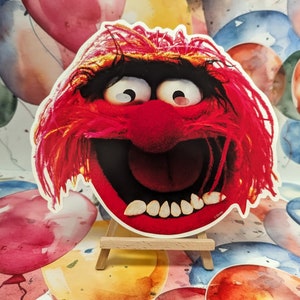 The Muppets 2D Card Party Masks - Six Pack - Miss Piggy, Kermit and ...