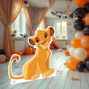 Lion King Cardboard Cutouts Official Standees Decorations Party Props ...