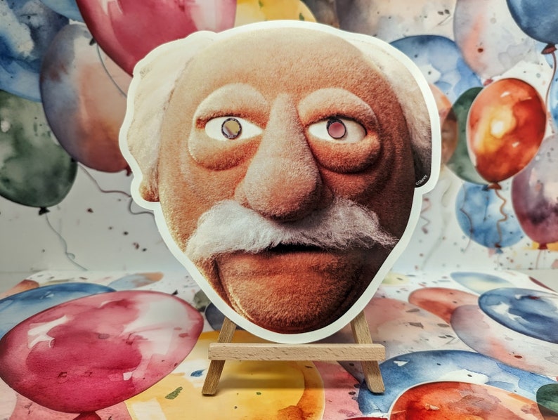 The Muppets 2D Card Party Masks - Six Pack - Miss Piggy, Kermit and ...