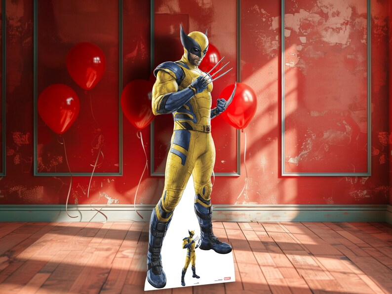 Deadpool & Wolverine Cardboard Cutouts Official Marvel Standees ...