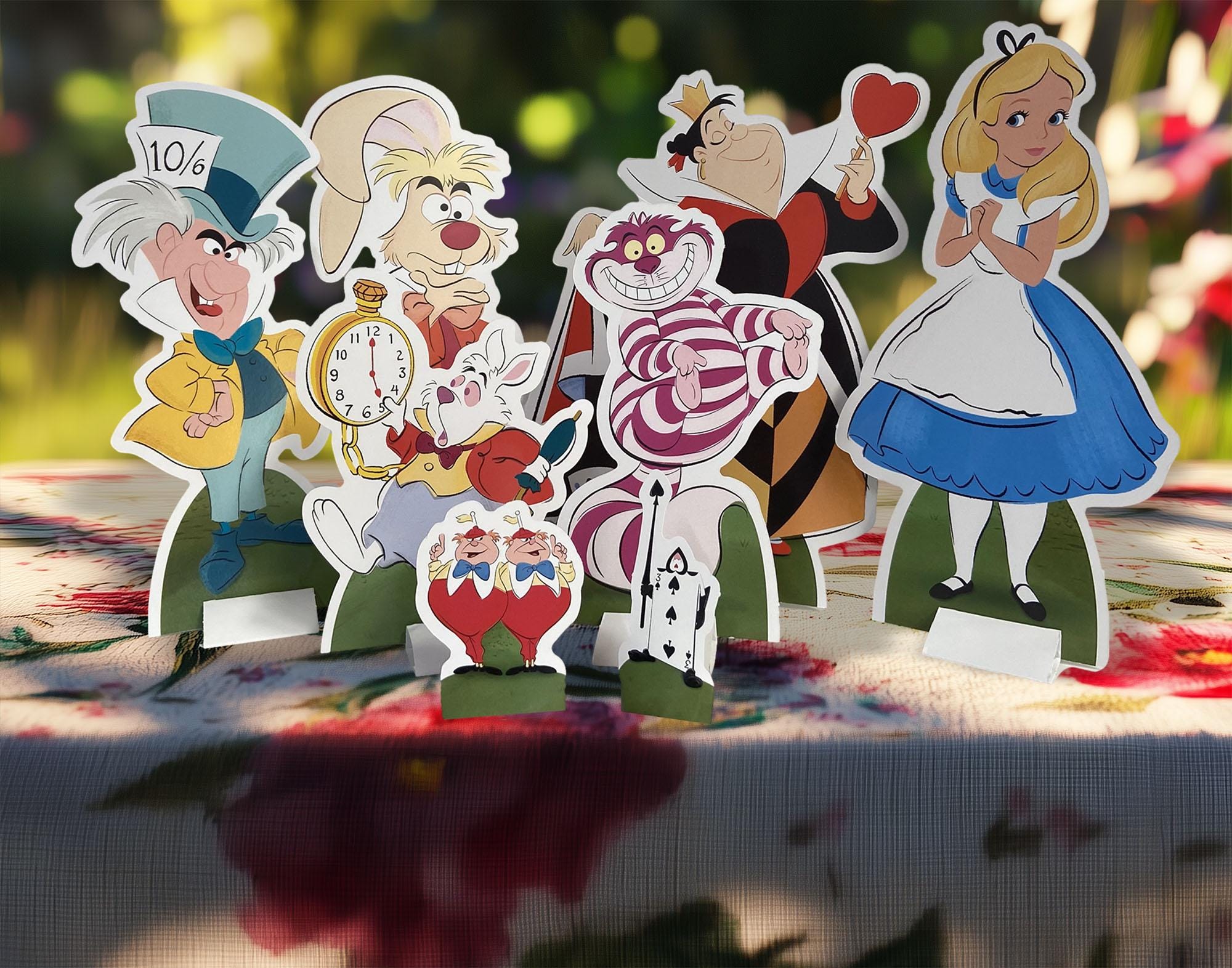 Alice In Wonderland Cutouts