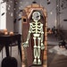 Skeleton Lifesize Cardboard Stand in Scary Halloween Standee Decoration ...