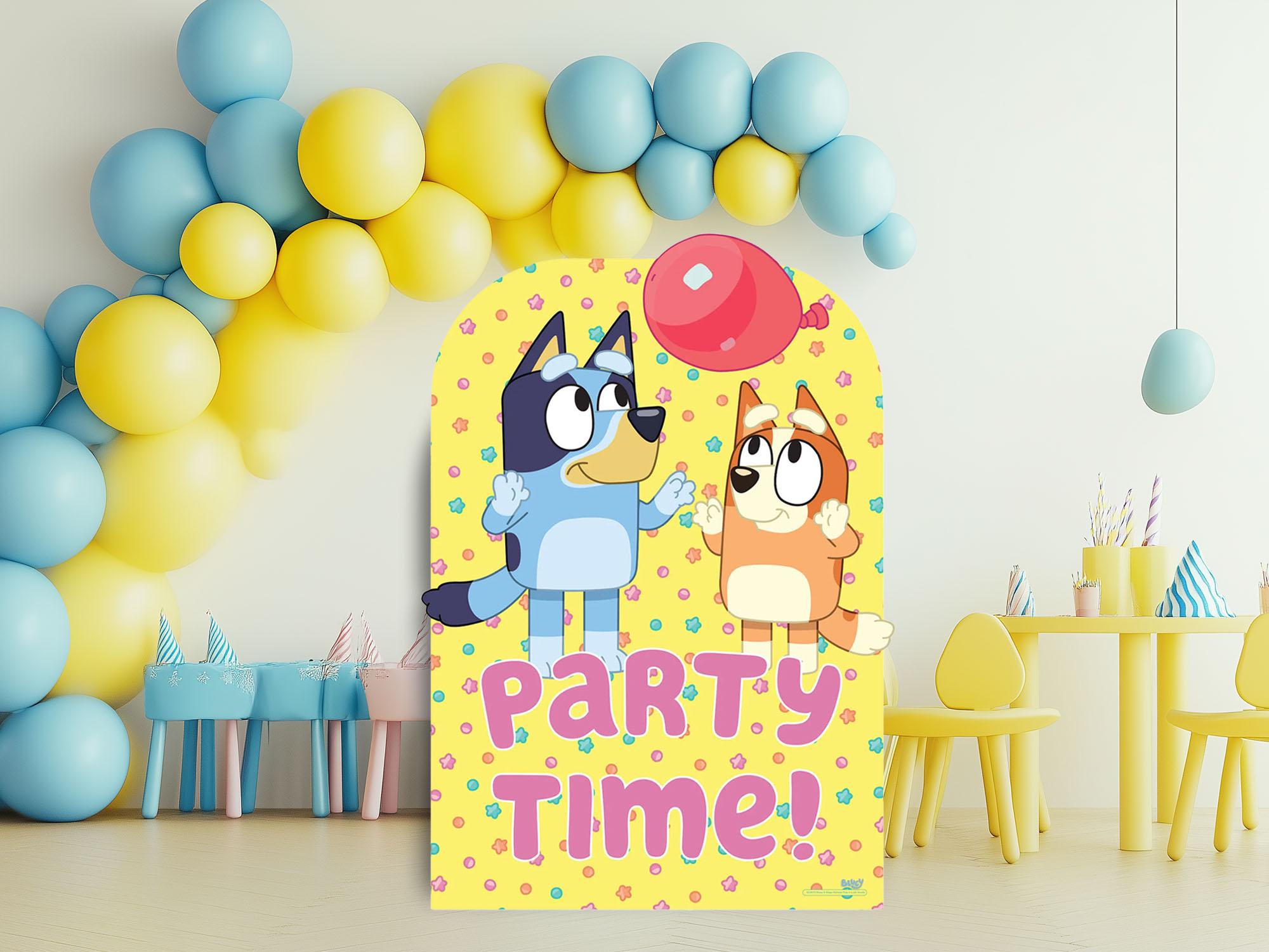 Bluey Party Backdrop Cardboard Cutouts Official Licensed Standees ...