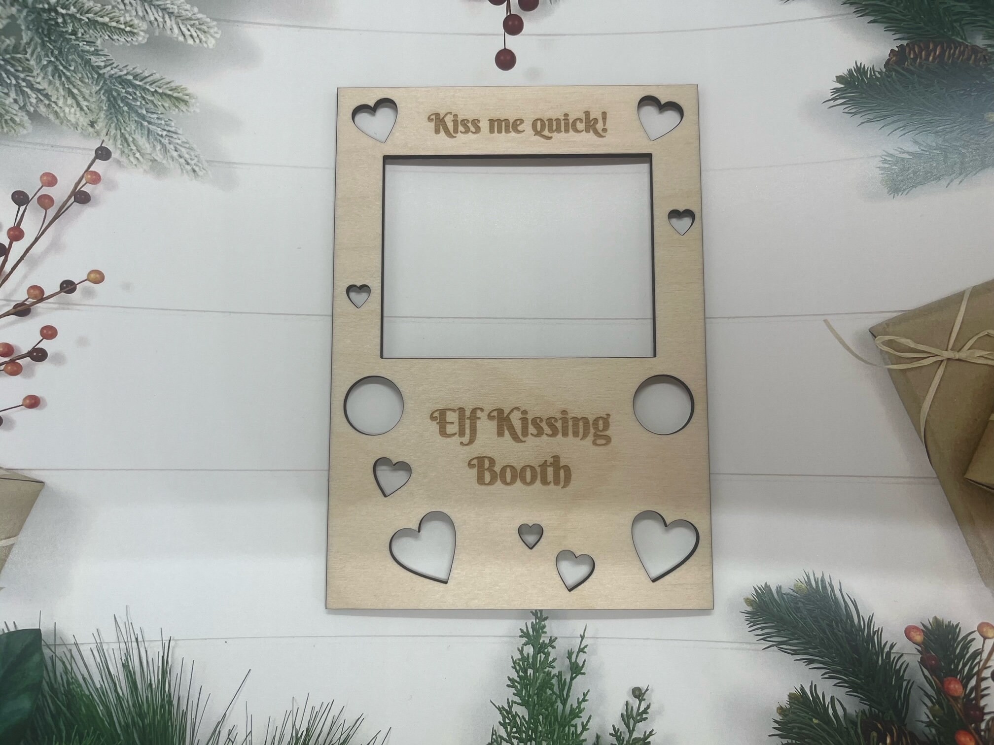 Elf Prop Kissing Booth Digital Cut File - Etsy