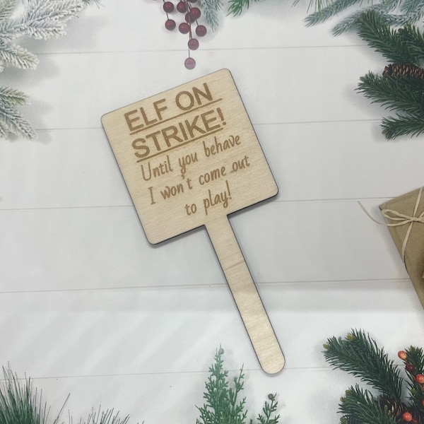 Elf Sign - Etsy