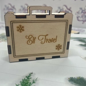 Elf Prop Suitcase Digital Cut File - Etsy