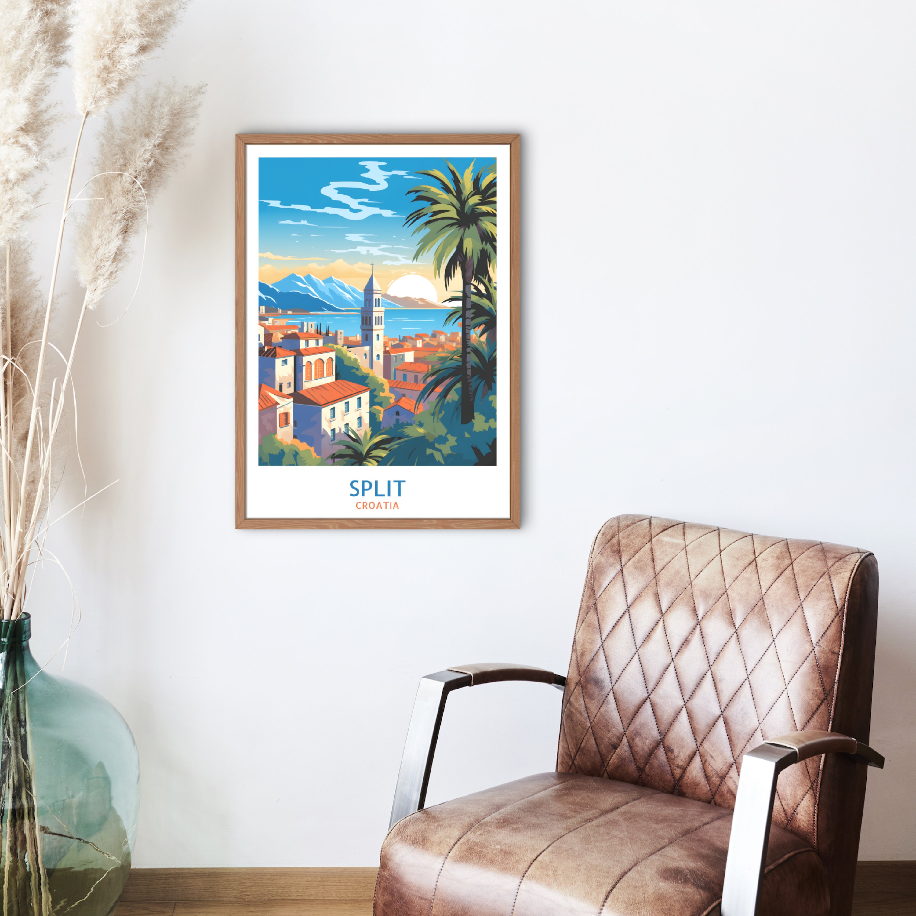 Split En Croatie Cadeau De Voyage Affiche vendu par Goodnight Somber | SKU 4227246 | Printerval