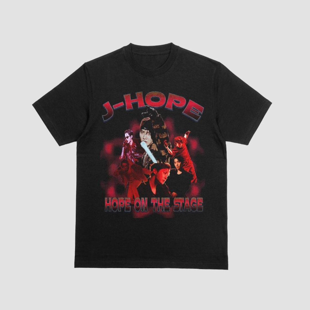 JHOPE Tour Shirt Hope on the Stage World Tour , J-hope Vintage Graphic ...