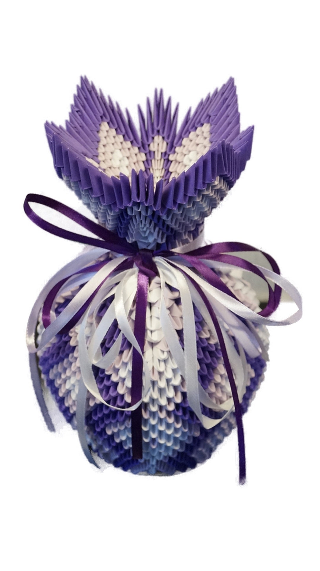 3D Modular Origami Egg for Easter - Etsy