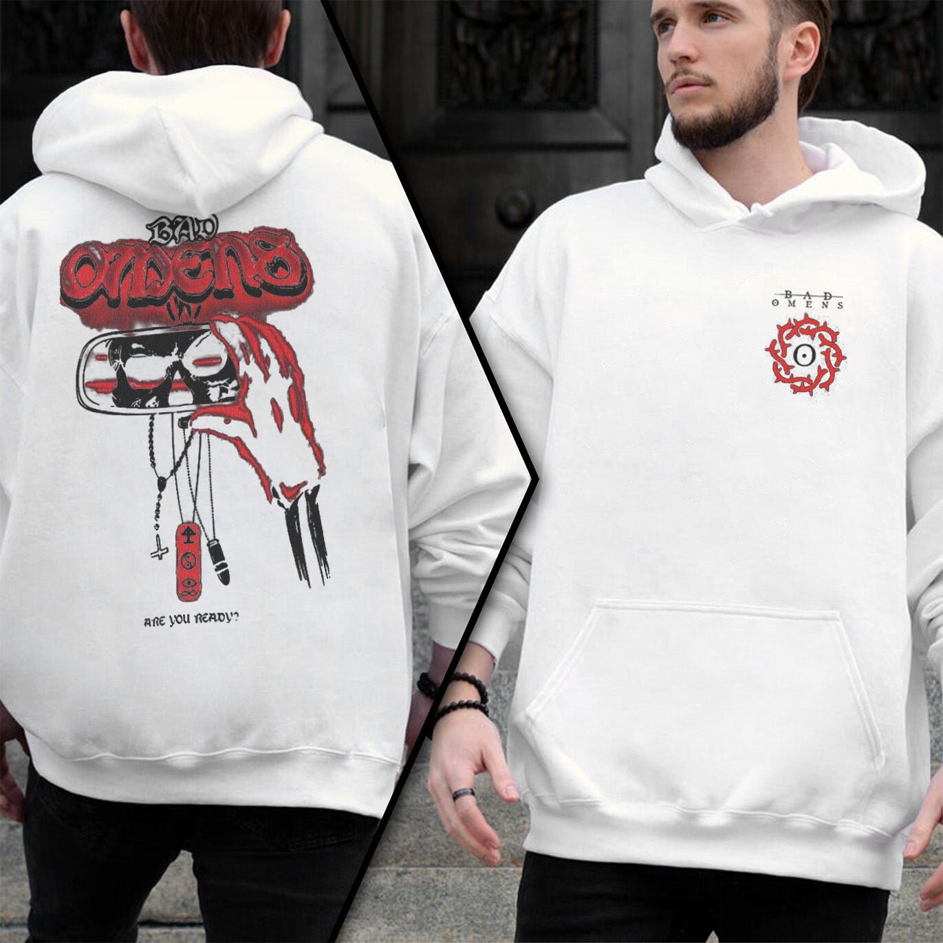 Bad Omens Tour 2023 Gift For Fan T-Shirt, Fade Reaper Tee Bad Omens ...