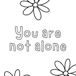 Mental Health Colouring Sheets - Printable - Adult Colouring Sheets, 8 ...
