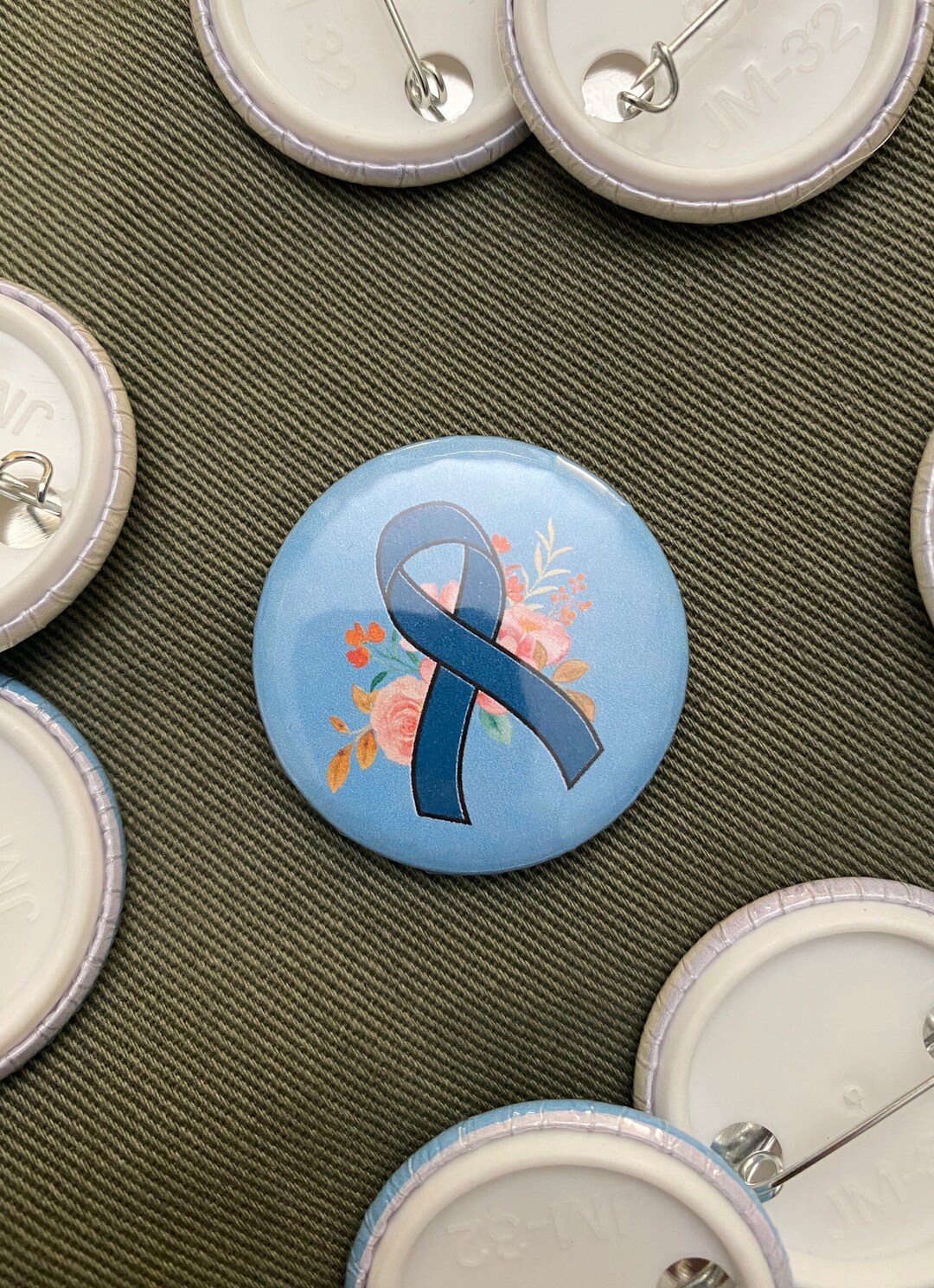 OCD Pin Badge OCD Awareness Pin Button 32mm OCD Awareness - Etsy