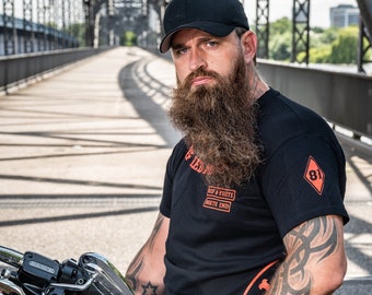 Hells Angels Support T-shirt Support 81 Rocker NORTH END - Etsy