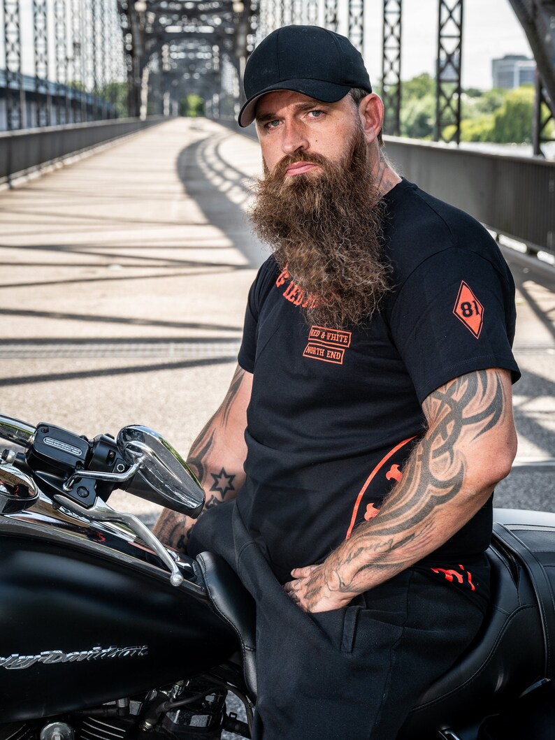 Hells Angels Support T-shirt Big Red Machine Siderocker SYL 81 NORTH ...