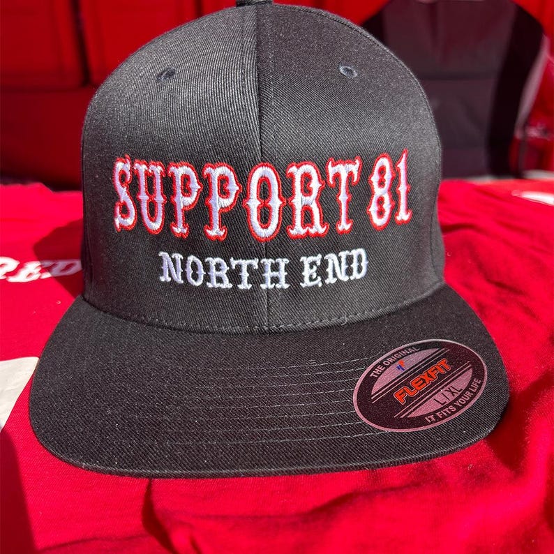 HELLS ANGESL SUPPORT Flexfit Basecap Support 81 North End - Etsy