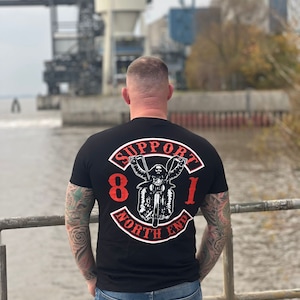 Hells Angels Support - T-shirt Support 81 Rocker NORTH END - Etsy