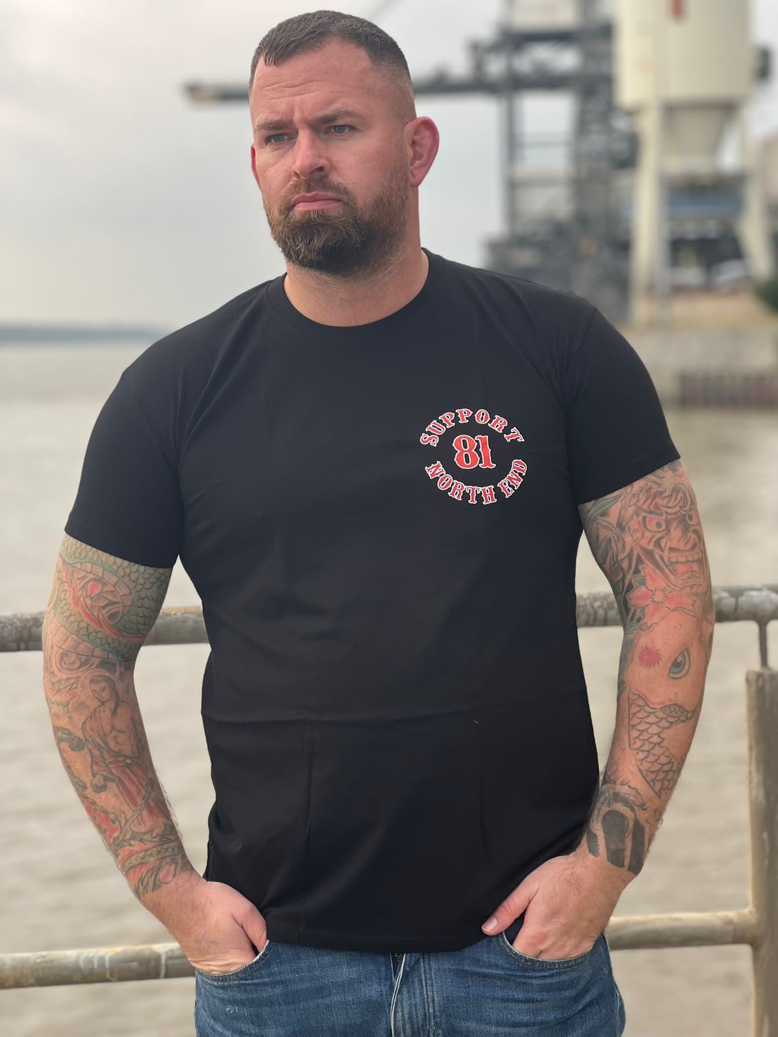 Hells Angels Support T-shirt Support 81 Rocker NORTH END - Etsy