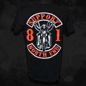 Hells Angels Support - T-shirt Support 81 Rocker NORTH END - Etsy