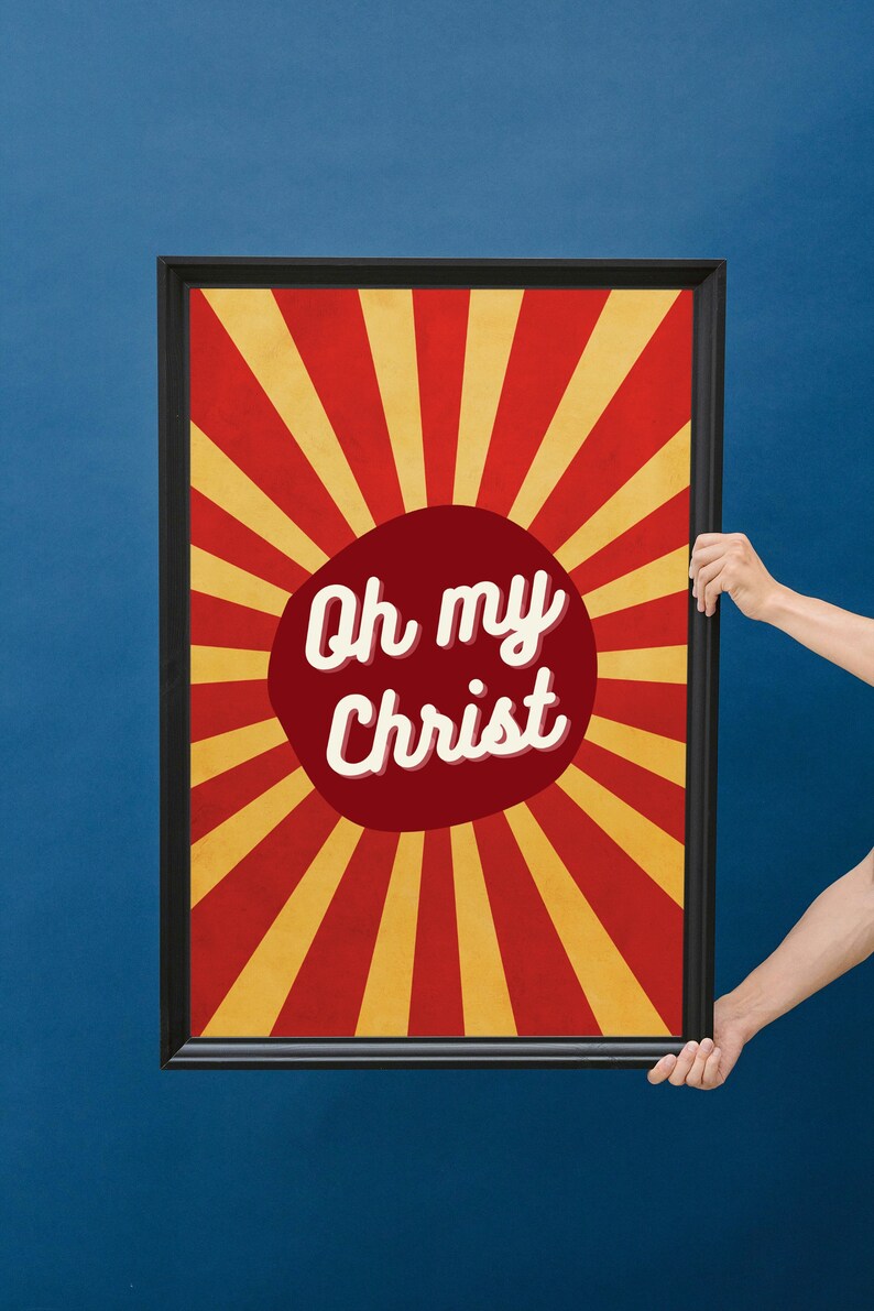 Gavin and Stacey Quote Print: "oh My Christ" - UK TV Series - Etsy
