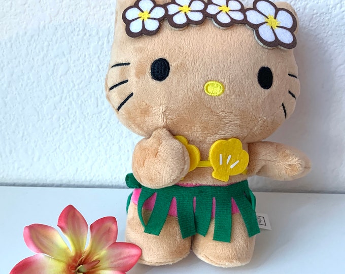 New - Guam & Saipan Speical Edition Hello Kitty Plush 6" - HULA KISS - Etsy