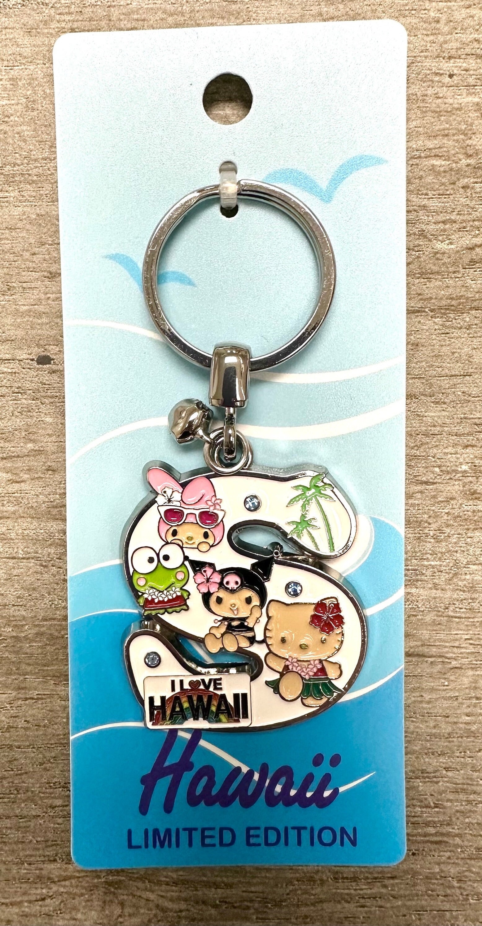 New - Hawaii Special Edition Hello Kitty Initial S Keychain - Etsy