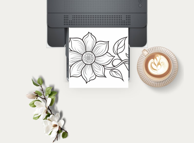 Mindfulness Coloring Pages, Printable Colouring Book for Relaxation ...