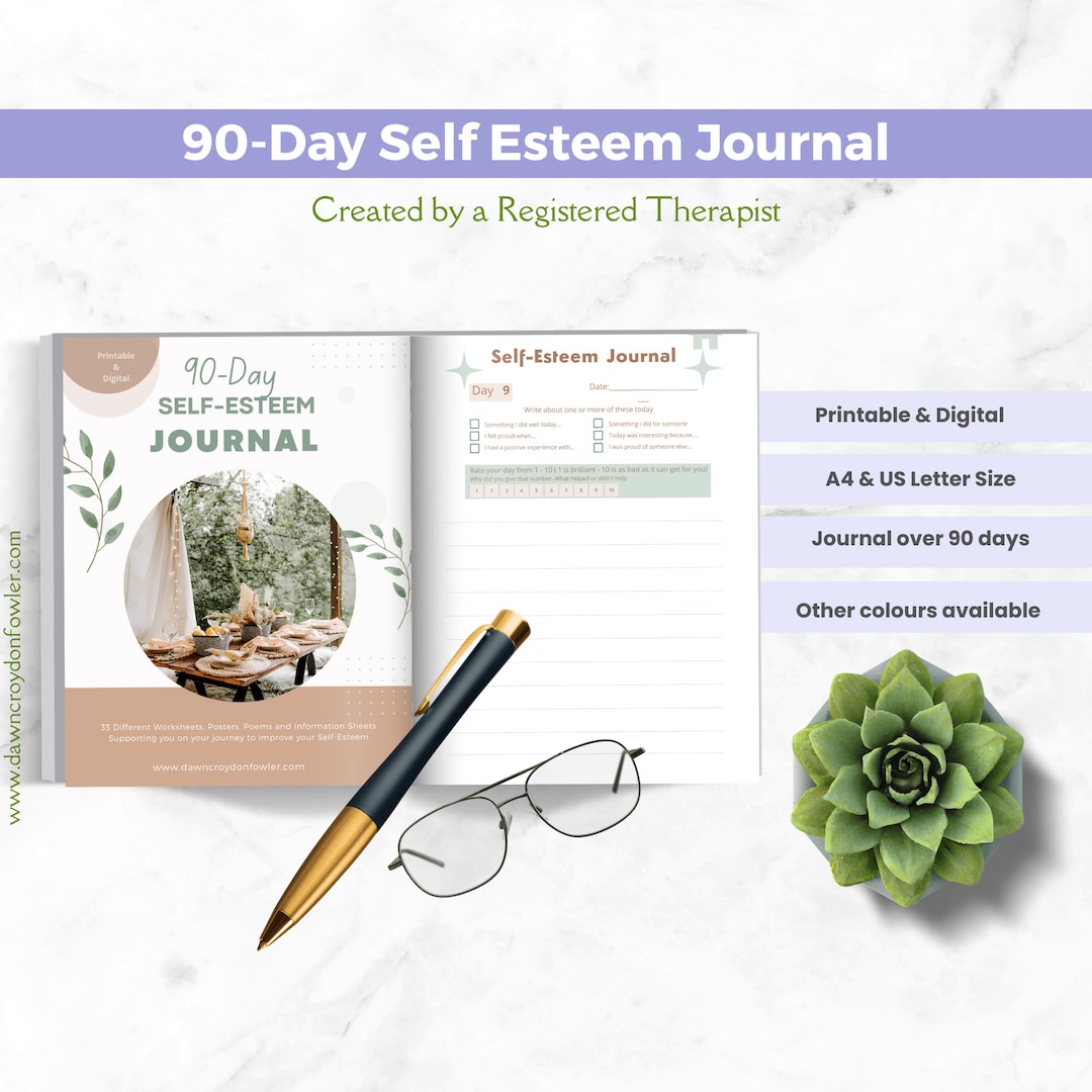 Self-esteem Journal Prompts Journal Prompts for Self Esteem - Etsy