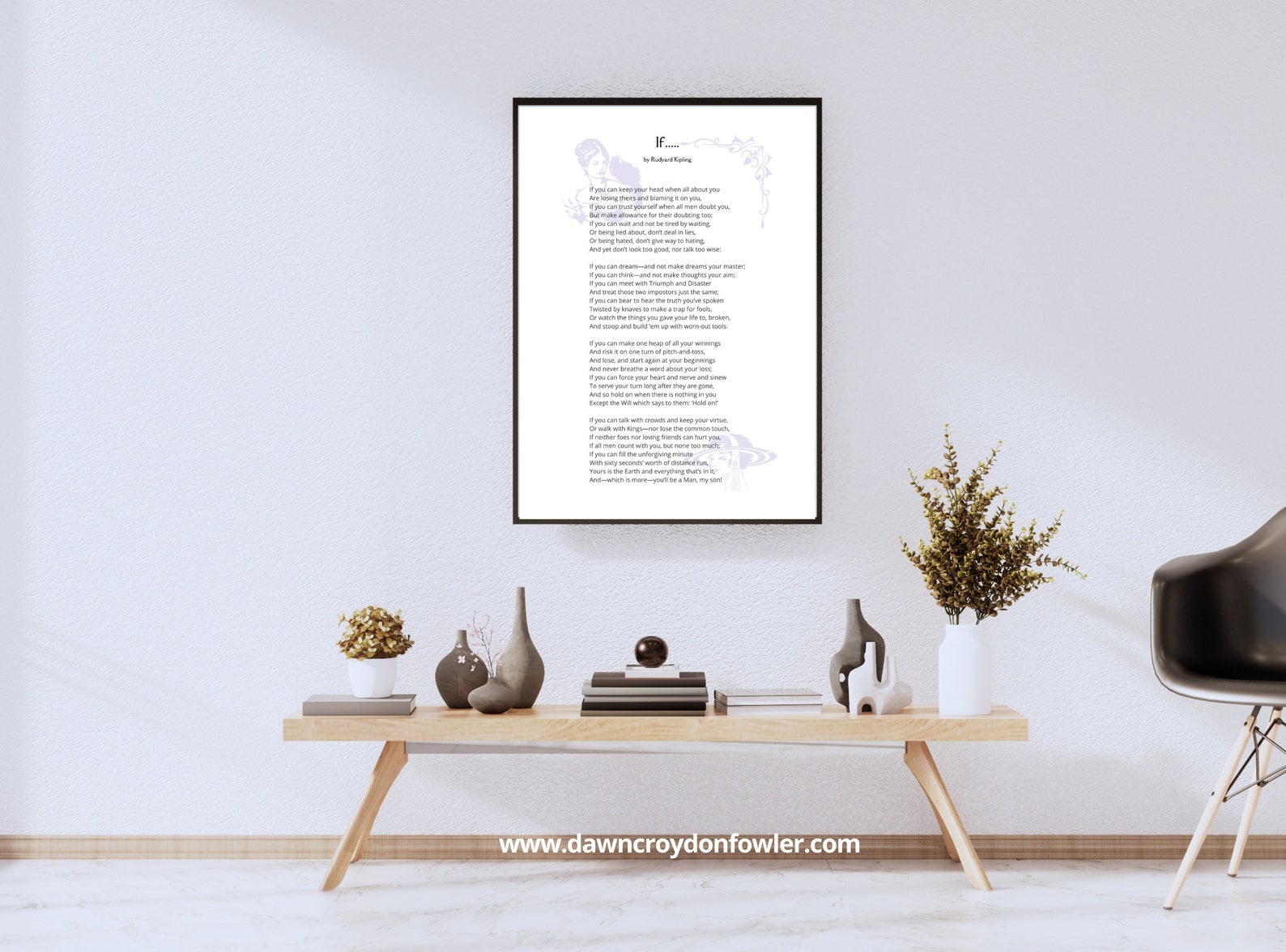 If Poem by Rudyard Kipling, If Poem PDF, Poem for Dad, Poetry Printable ...
