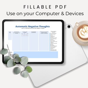 Cognitive Behaviour Worksheets, Automatic Negative Thoughts Technique ...
