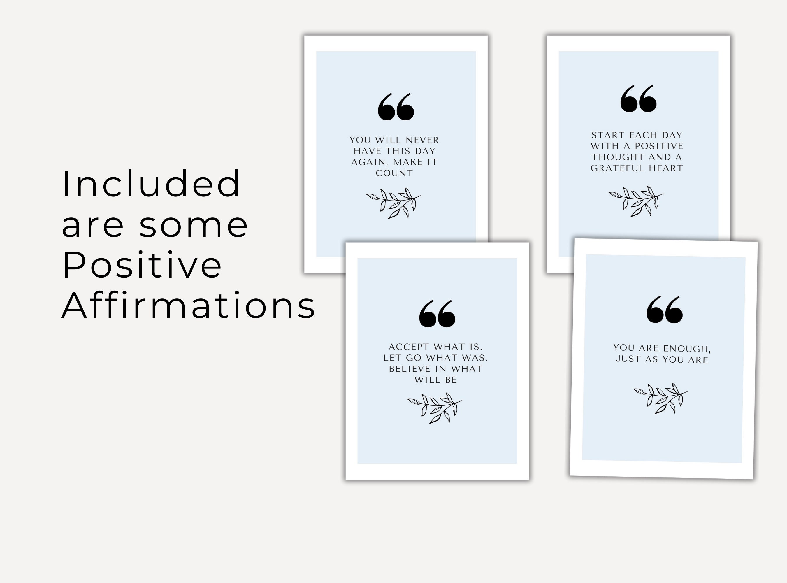 4 Week Mood Tracker Printable, Mental Wellness Chart PDF, Mood Trend ...